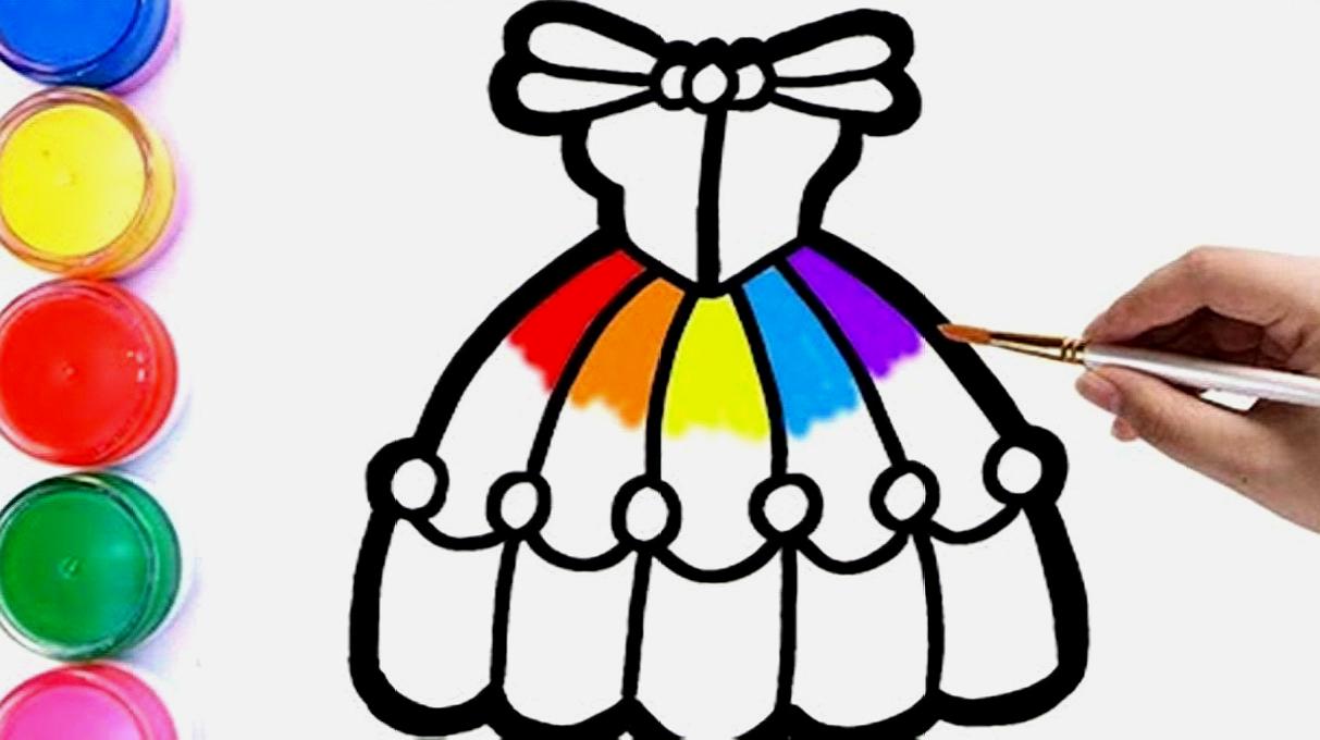 公主裙简笔画图片大全 排行榜大全